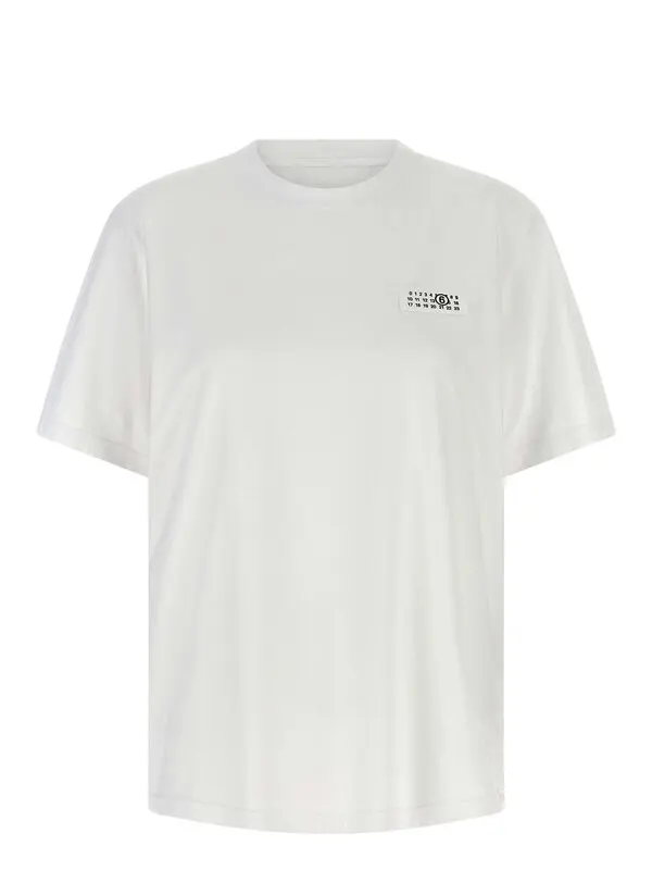MAISON MARGIELA Numeric Signature T-shirt - White