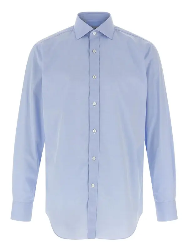 Brioni Trevi Mark' Shirt - Light Blue
