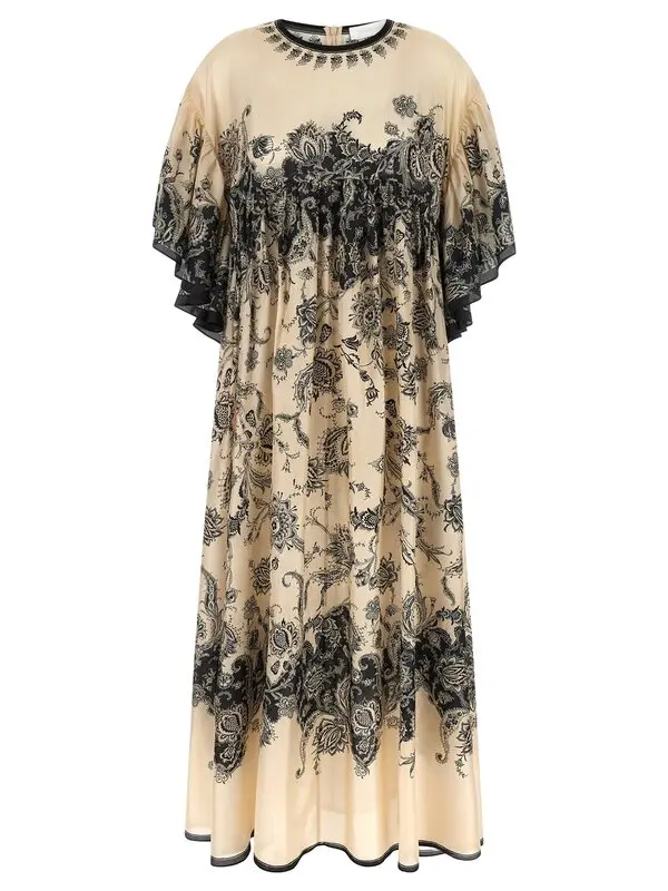 Zimmermann Rhiannon Maxi Dress - White/black