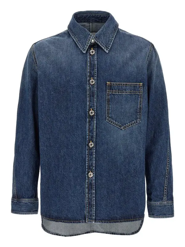 Givenchy Denim Overshirt - Blue