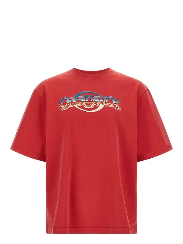 Casablanca Chrome' T Shirt - Red