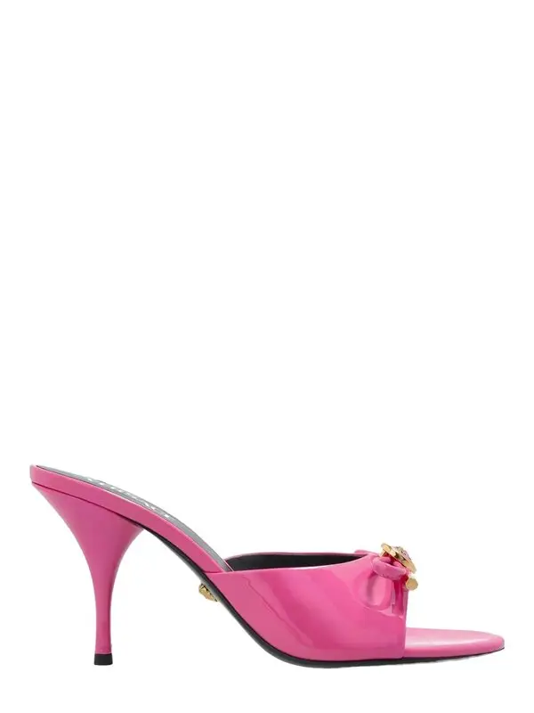 Versace 85mm Opera Bow Sandals - Pink
