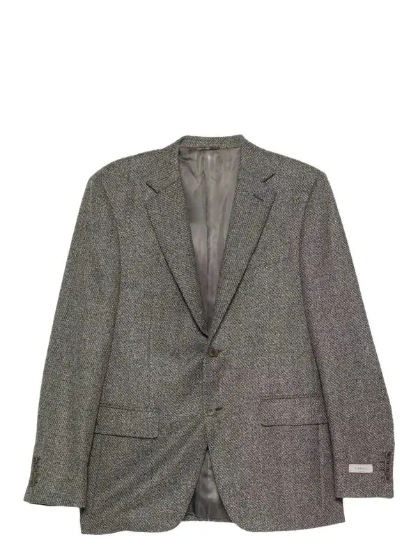 Canali Textured Blazer - Grey