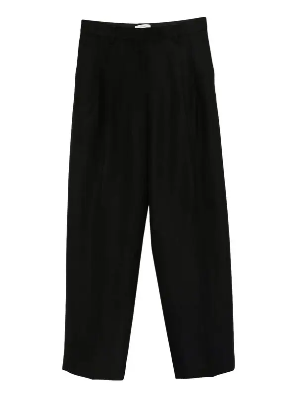 TOTEME Double-pleat Tailored Trousers - Black