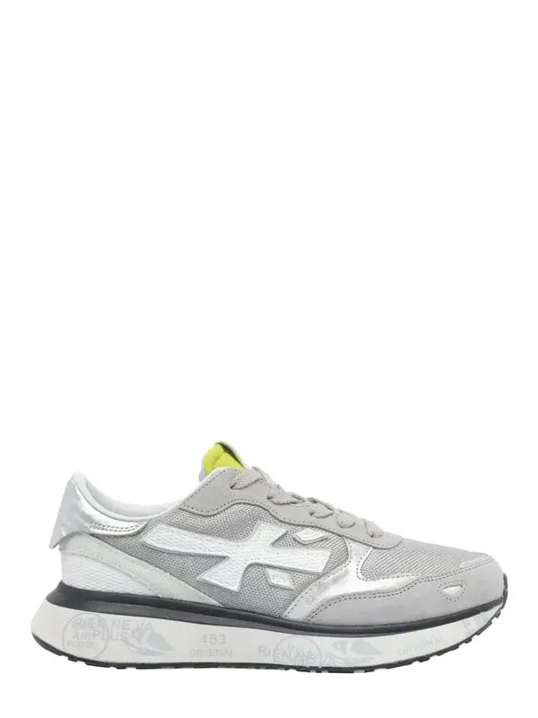 Premiata Lauryn Logo-detail Sneakers - Grey