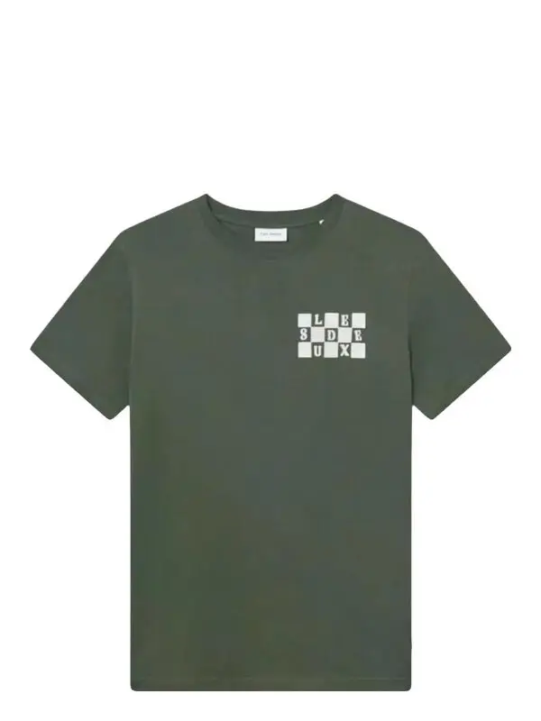 LES DEUX Rook Printed T-shirt - Green