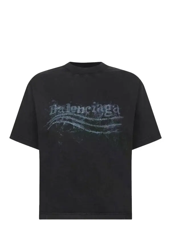 Balenciaga Political T-shirt - Black