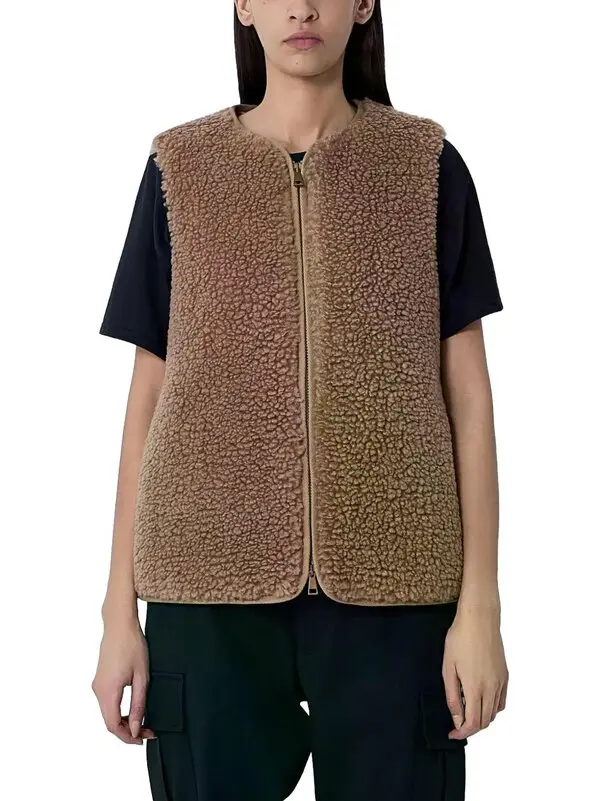 Moncler Quilted Jacket - Brown