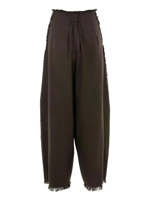 YANGKEHAN Wool Trousers - Brown