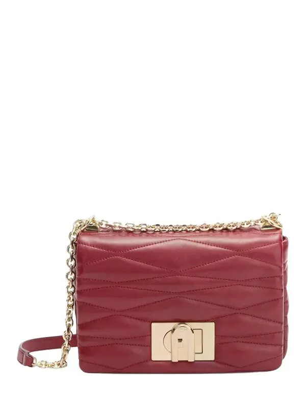 Furla Small Quilted Chain-strap Cross Body Bag - Red