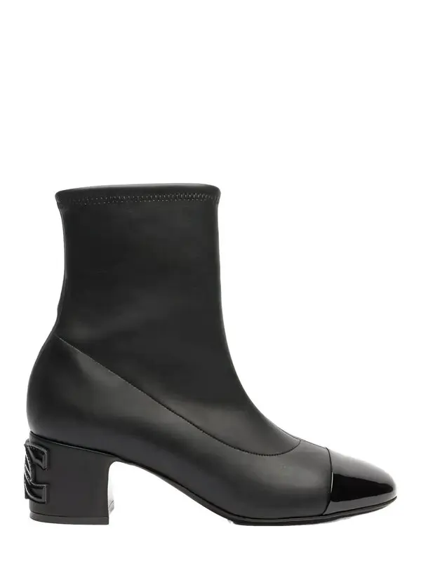 Casadei 50mm Leather Ankle Boots - Black