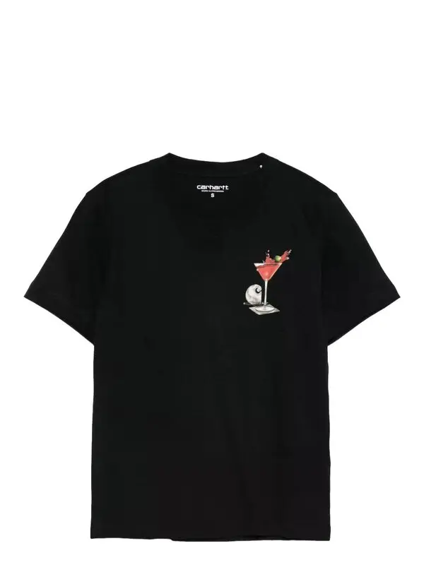 Carhartt Work In Progress Cocktail-print T-shirt - Black