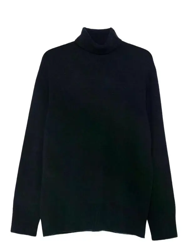 THE ROW Turtleneck Cashmere Sweater - Blue