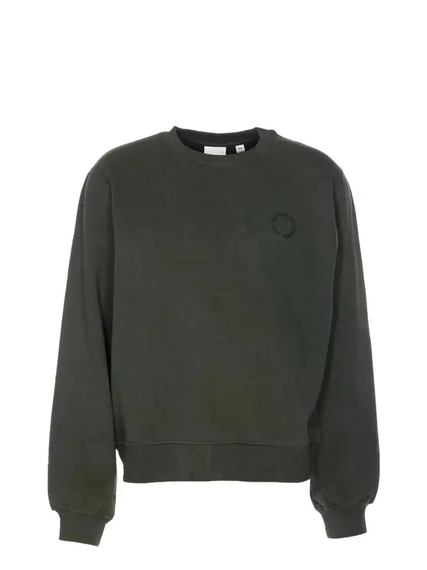 DAILY PAPER Orbit-embroidered Sweatshirt - Green