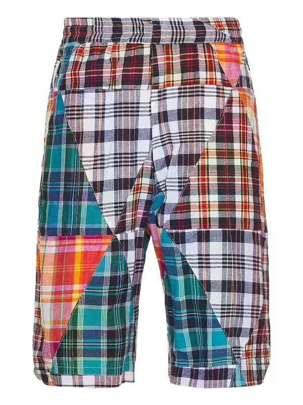 Engineered Garments Bb Patchwork Shorts - Red
