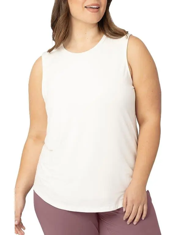 KINDRED BRAVELY Maternity & Nursing Tank - White