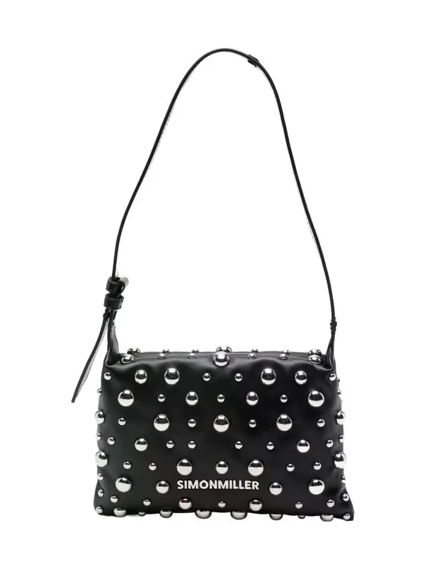 SIMONMILLER Studded Shoulder Bag - Black