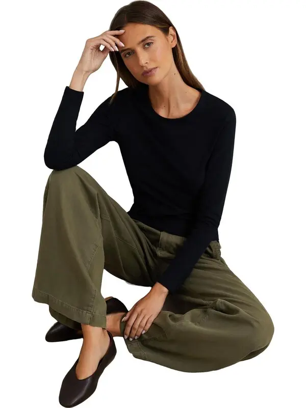 Paige Rumi Pant Jeans - Khaki Green