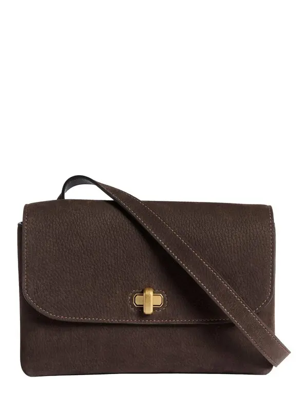 ME+EM Day Crossbody Bag - Dark Chocolate
