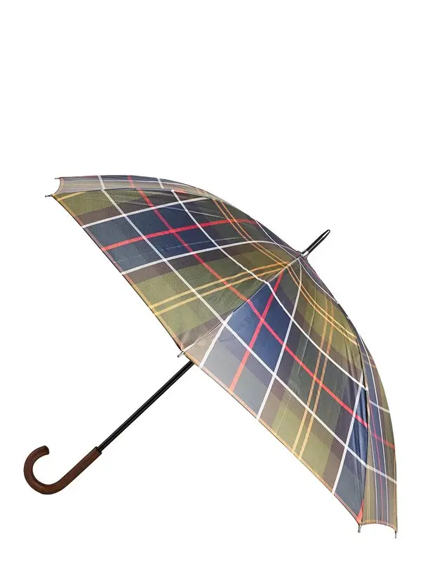 Barbour Tartan Umbrella - Brown
