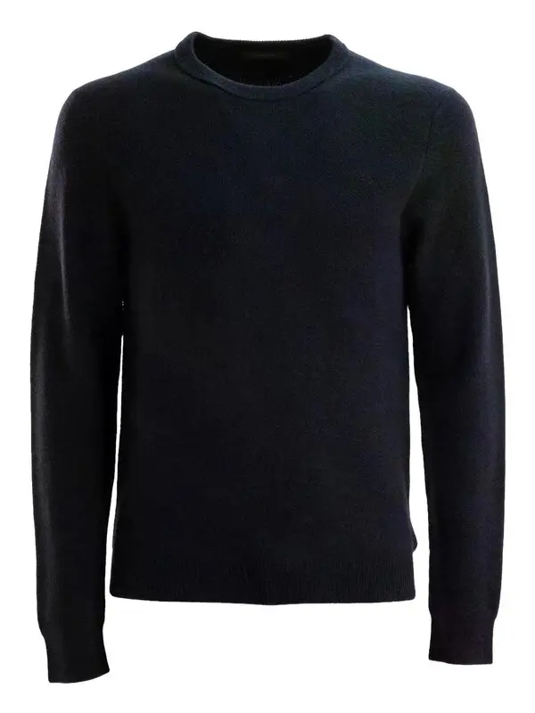 ZANONE Round-neck Sweater - Black
