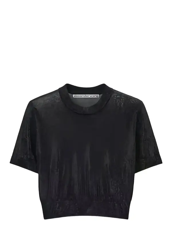 Alexander Wang Cropped Top - Black