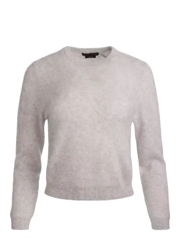 Alice + Olivia Carolee Crew-neck Sweater - Grey