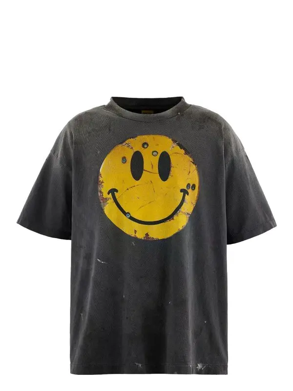 SAINT MXXXXXX Smile T-shirt - Black