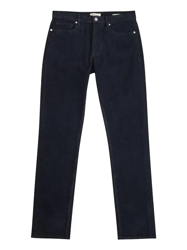 FRAME L'homme Corduroy Trousers - Navy