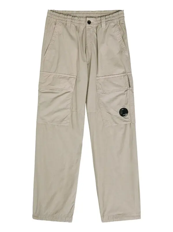 C.P. COMPANY Cotton Cargo Trousers - Grey