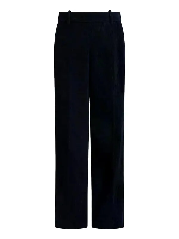 CIRCOLO 1901 Corduroy Wide-leg Trousers - Blue