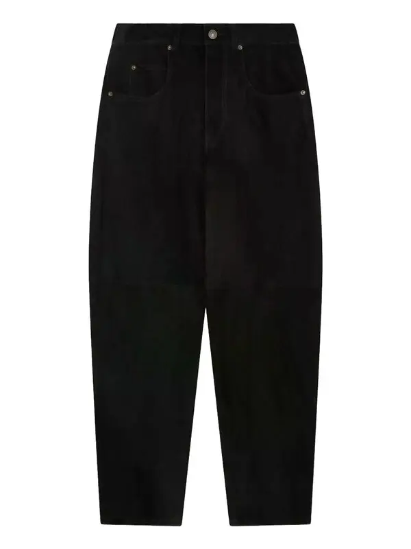 Isabel Marant Suede Trousers - Black