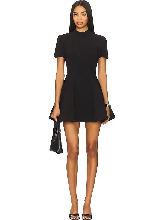 Bardot Zephyra Collar Mini Dress - Black