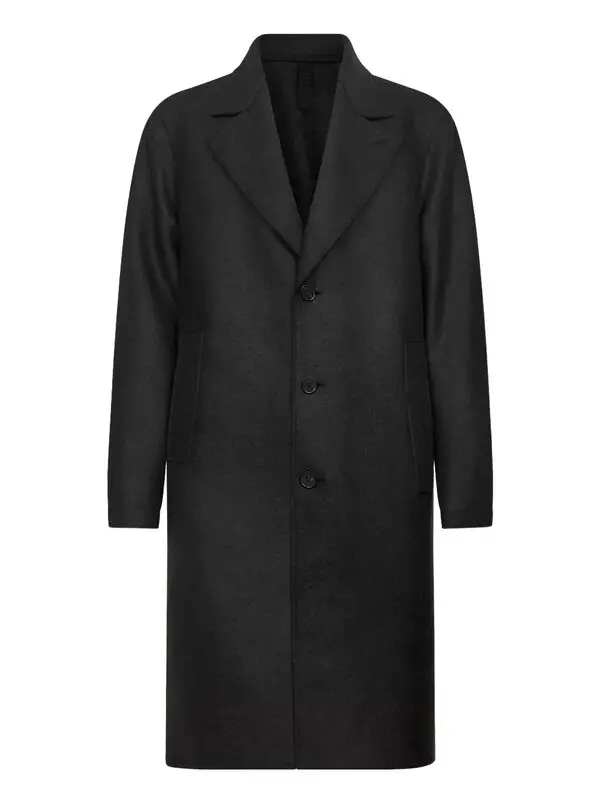 Harris Wharf London Three-button Wool Coat - Brown