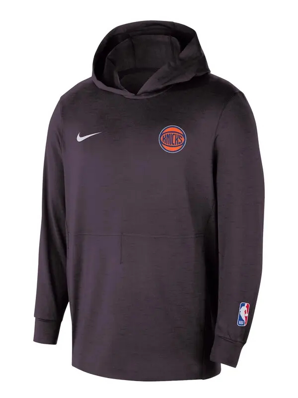 Nike New York Knicks Restore Nba Lightweight Pullover Hoodie - Black