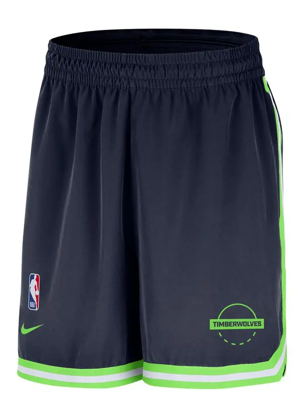 Nike Minnesota Timberwolves Dna Dri-fit Nba 6" Uv Woven Shorts - Blue