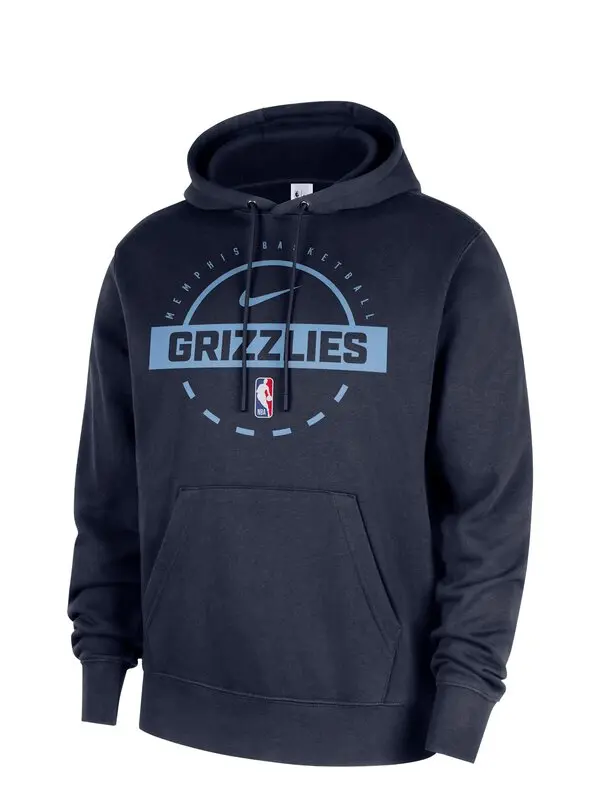 Nike Memphis Grizzlies Club Nba Practice Pullover Hoodie - Blue