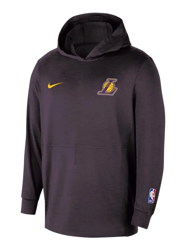 Nike Los Angeles Lakers Nba Lightweight Pullover Hoodie - Black