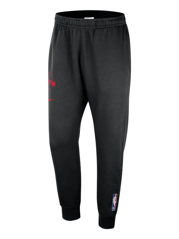 Nike Chicago Bulls Club Nba Practice Fleece Jogger Pants - Black