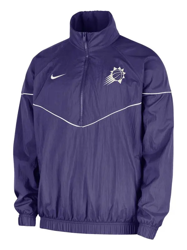 Nike Phoenix Suns Courtside Windrunner Nba Anorak Jacket - Purple