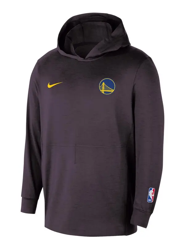 Nike Golden State Warriors Nba Lightweight Pullover Hoodie - Black
