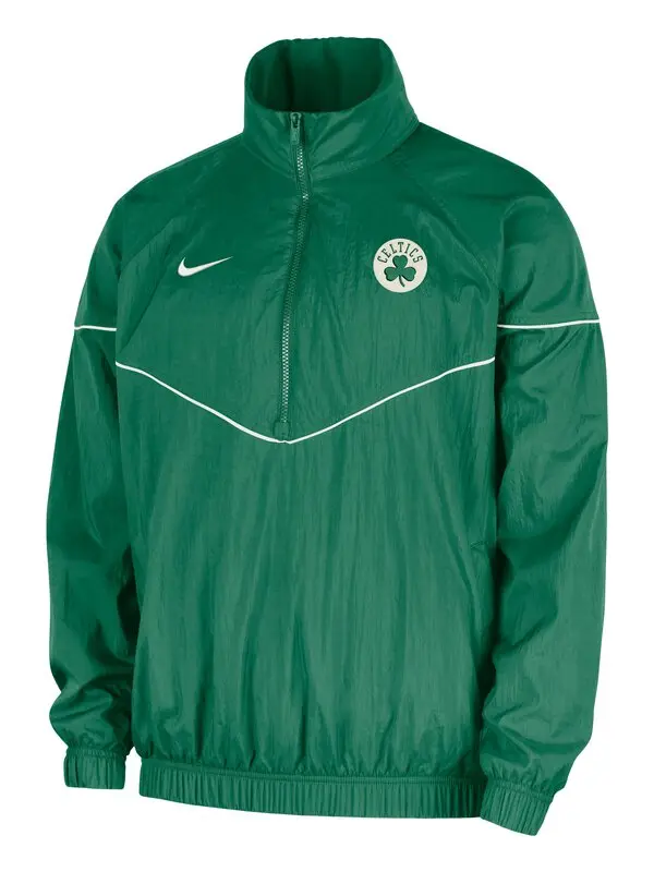 Nike Boston Celtics Courtside Windrunner Nba Anorak Jacket - Green