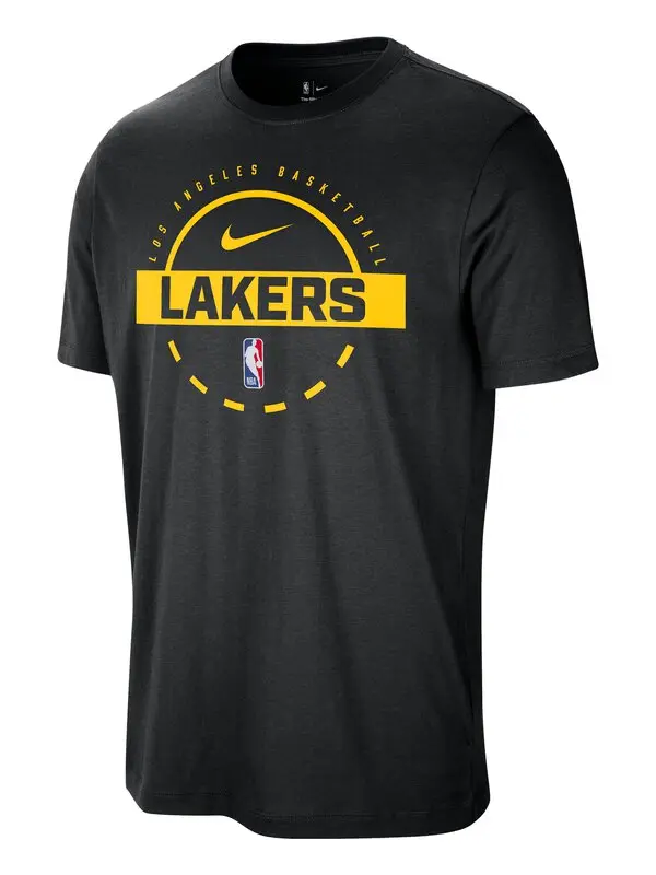 Nike Los Angeles Lakers Nba Practice T-shirt - Black