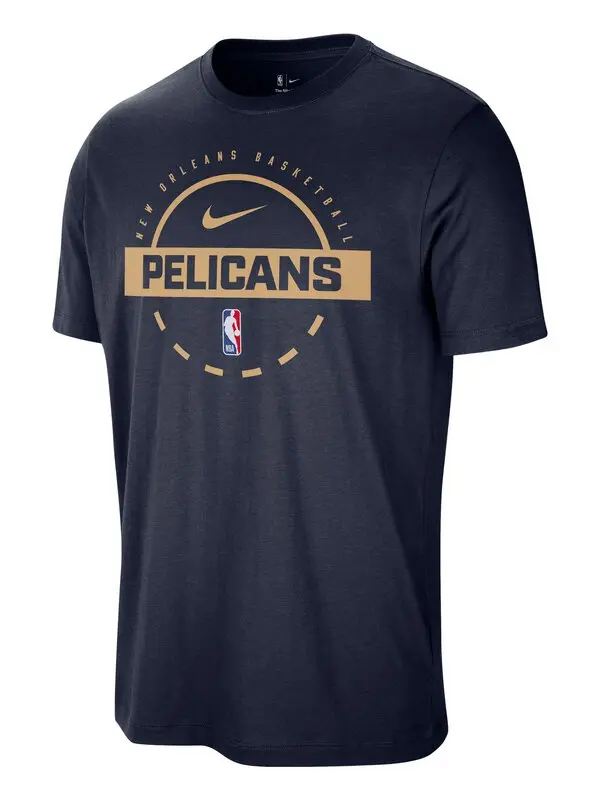 Nike New Orleans Pelicans Nba Practice T-shirt - Blue