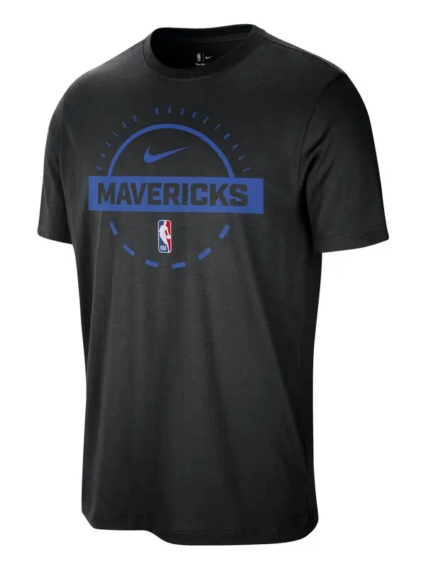 Nike Dallas Mavericks Nba Practice T-shirt - Black