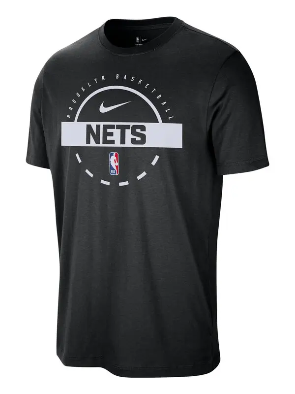 Nike Brooklyn Nets Nba Practice T-shirt - Black