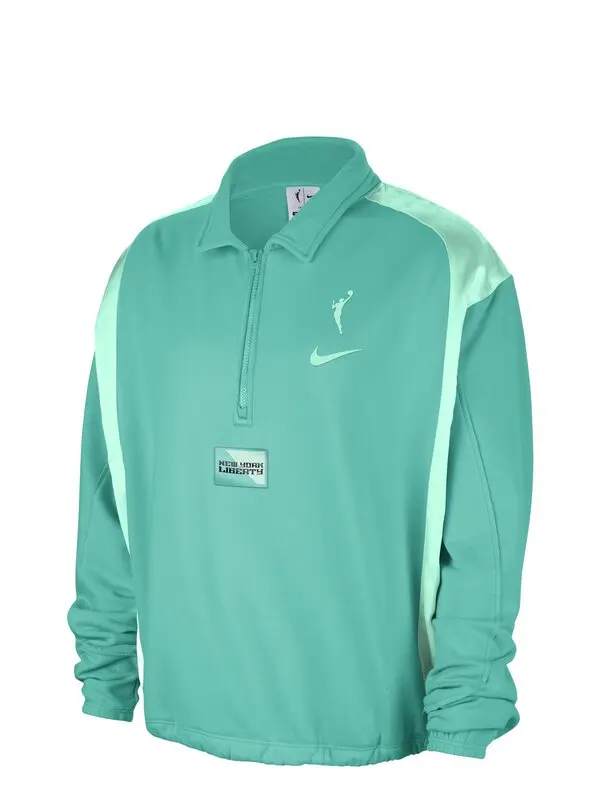 Nike New York Liberty Wnba Fleece Top - Green
