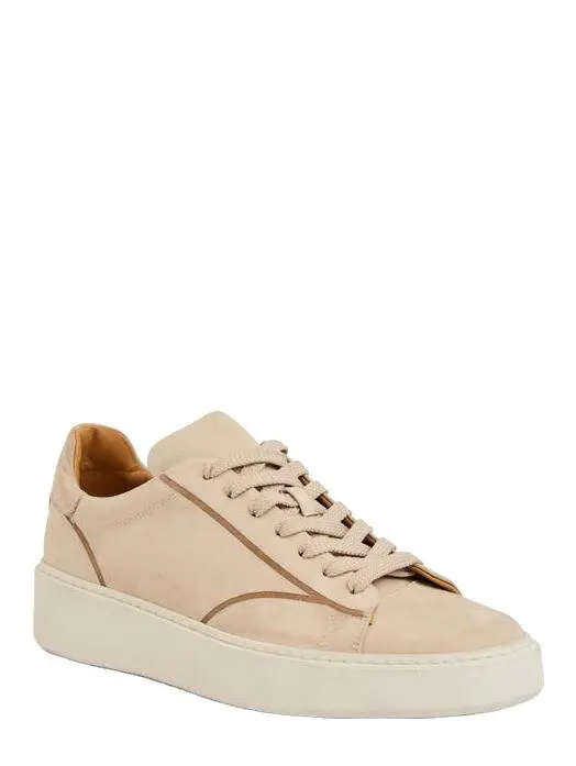 Bruno Magli Matteo Leather Sneakers - Taupe Nubuck