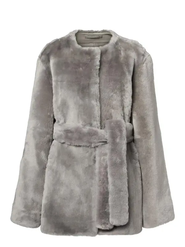 TOTEME Shearling Jacket - Grey