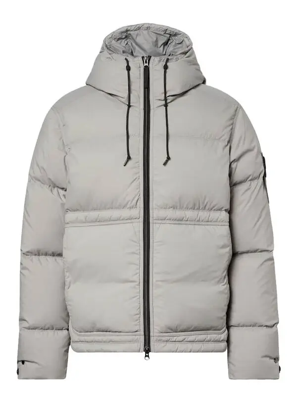 Stone Island Technical Ripstop Down Jacket - Grey
